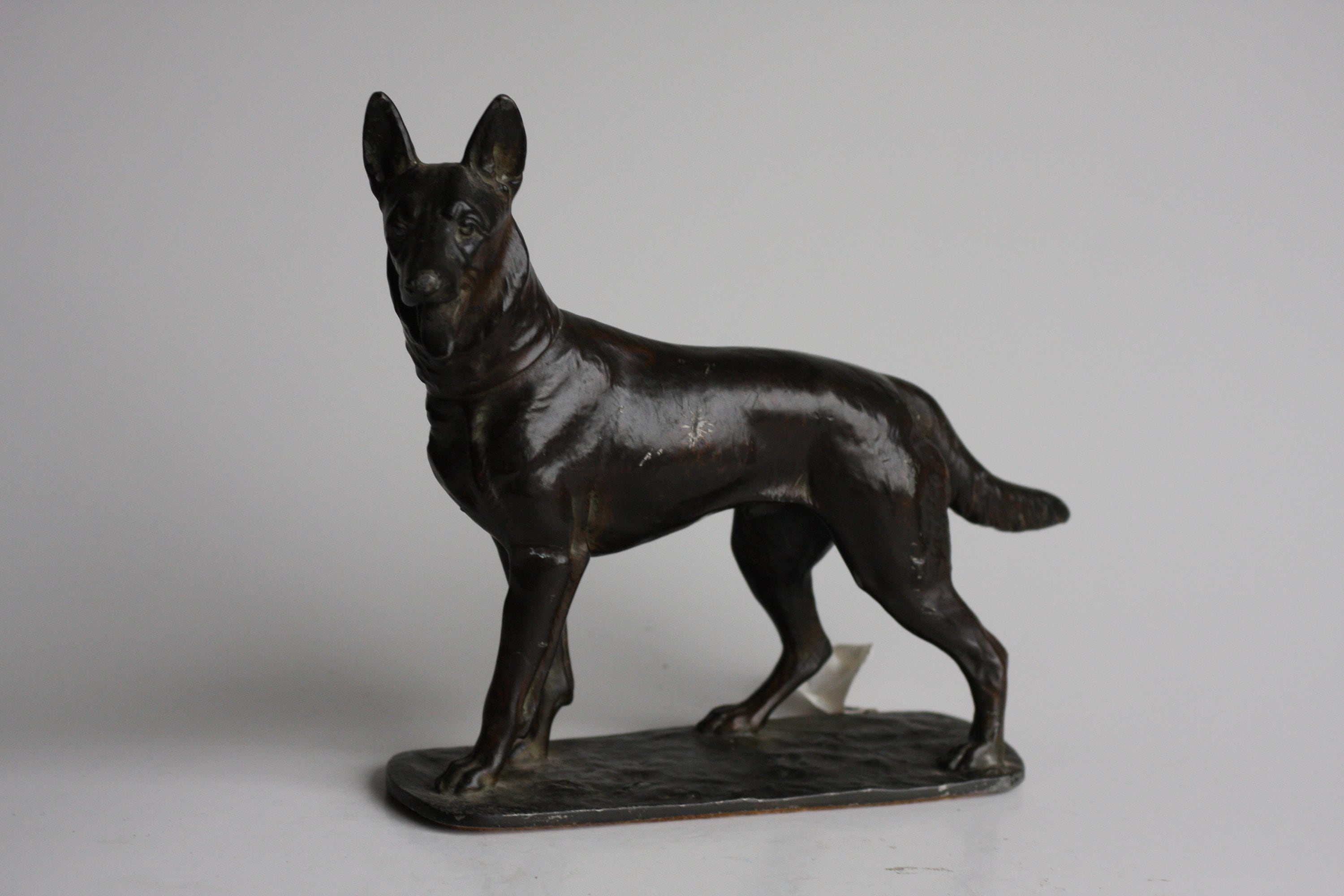 FRITZ DILLER 1875-1945 German Shepherd Dog Sculpture - Etsy