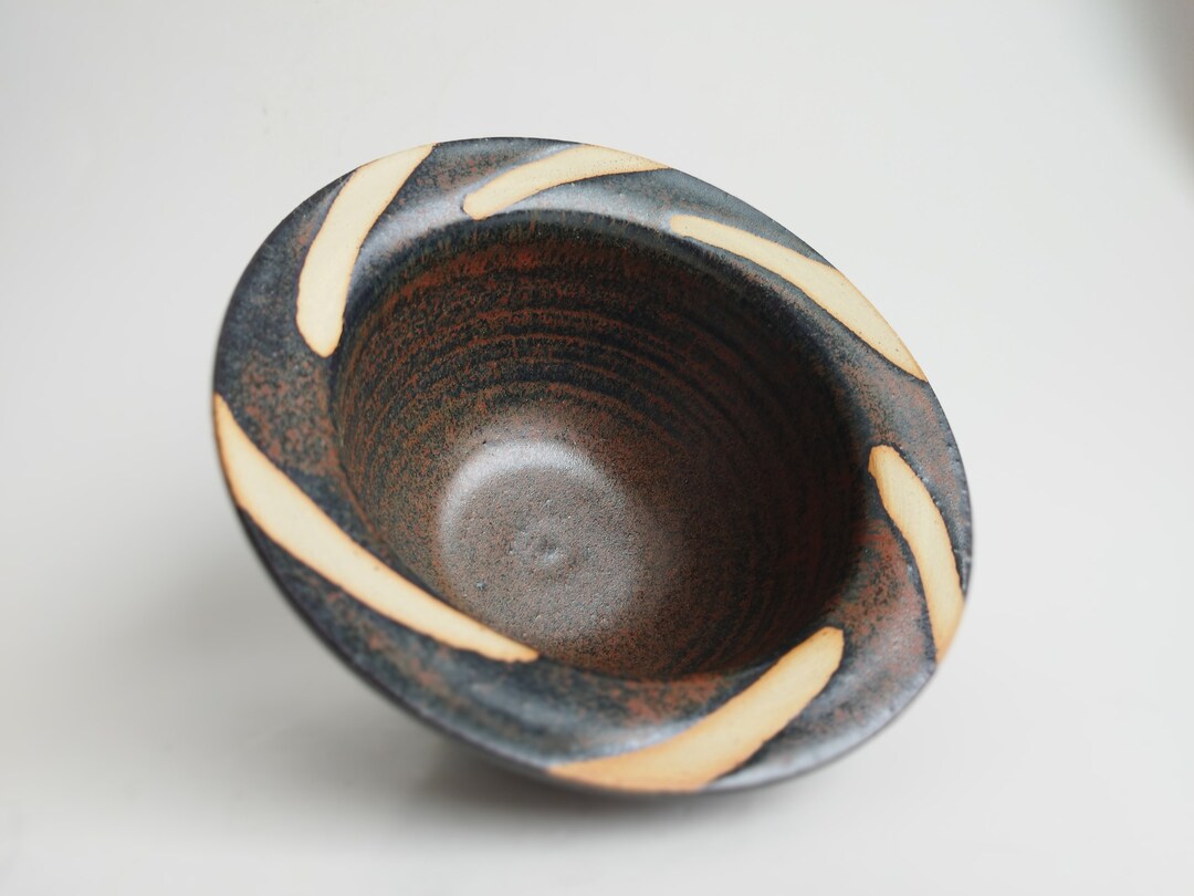 Scandinavian Swedish Studio Pottery Stoneware Bowl / Vase, Vintage ...