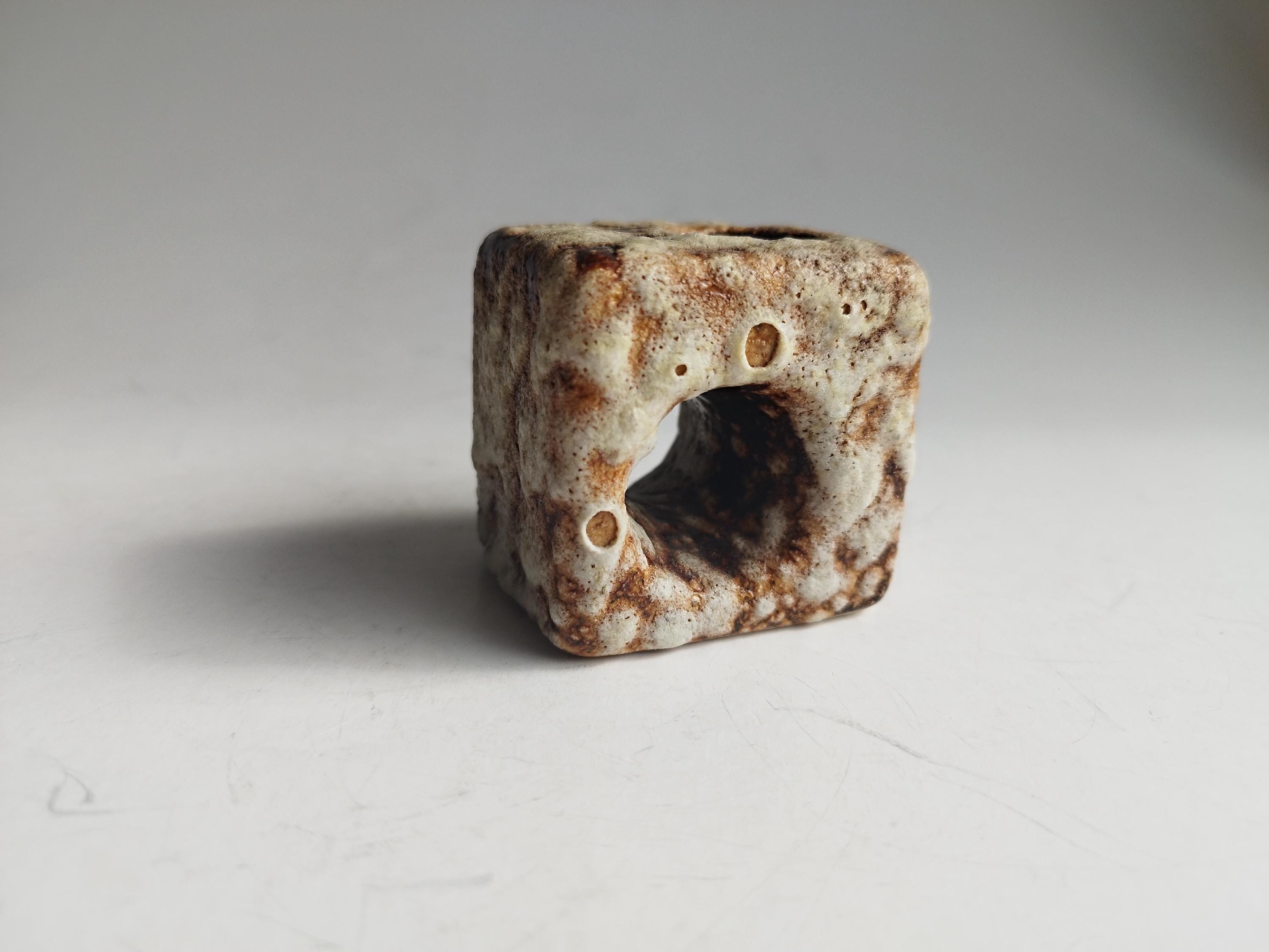 VEST KERAMIEK Vase by Marius Van Woerden, Loch / Chimney / Hole Vase ...