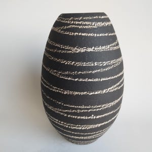 ILKRA Edelkeramik Vase, J. L. Knodgen, Handmade, Mid Century 1960s ...