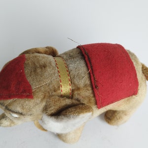 Antique Stuffed Animals German Circus Elephant, Stuffed Mohair, Steiff ...