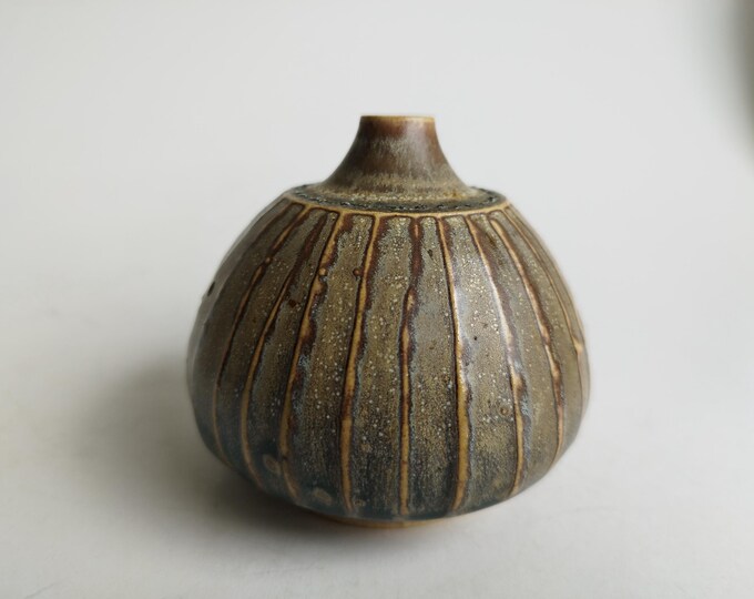German Studio Pottery TP Small Stoneware Vase, Vintage 1960s - Etsy