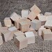 10 | 20 | 25 | 50 Unfinished 3/4" Wood Cubes Pine Small Wooden Cubes ...