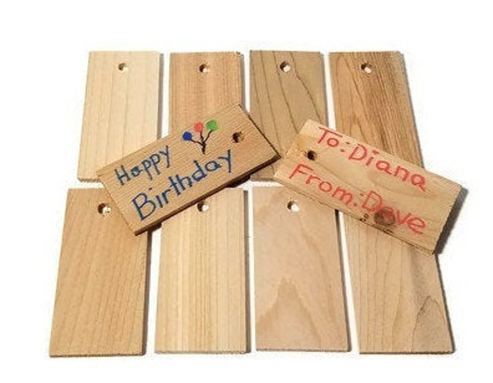 Cedar Gift Tags Blank Wood Tags Craft Tags Reclaimed Wood | Etsy