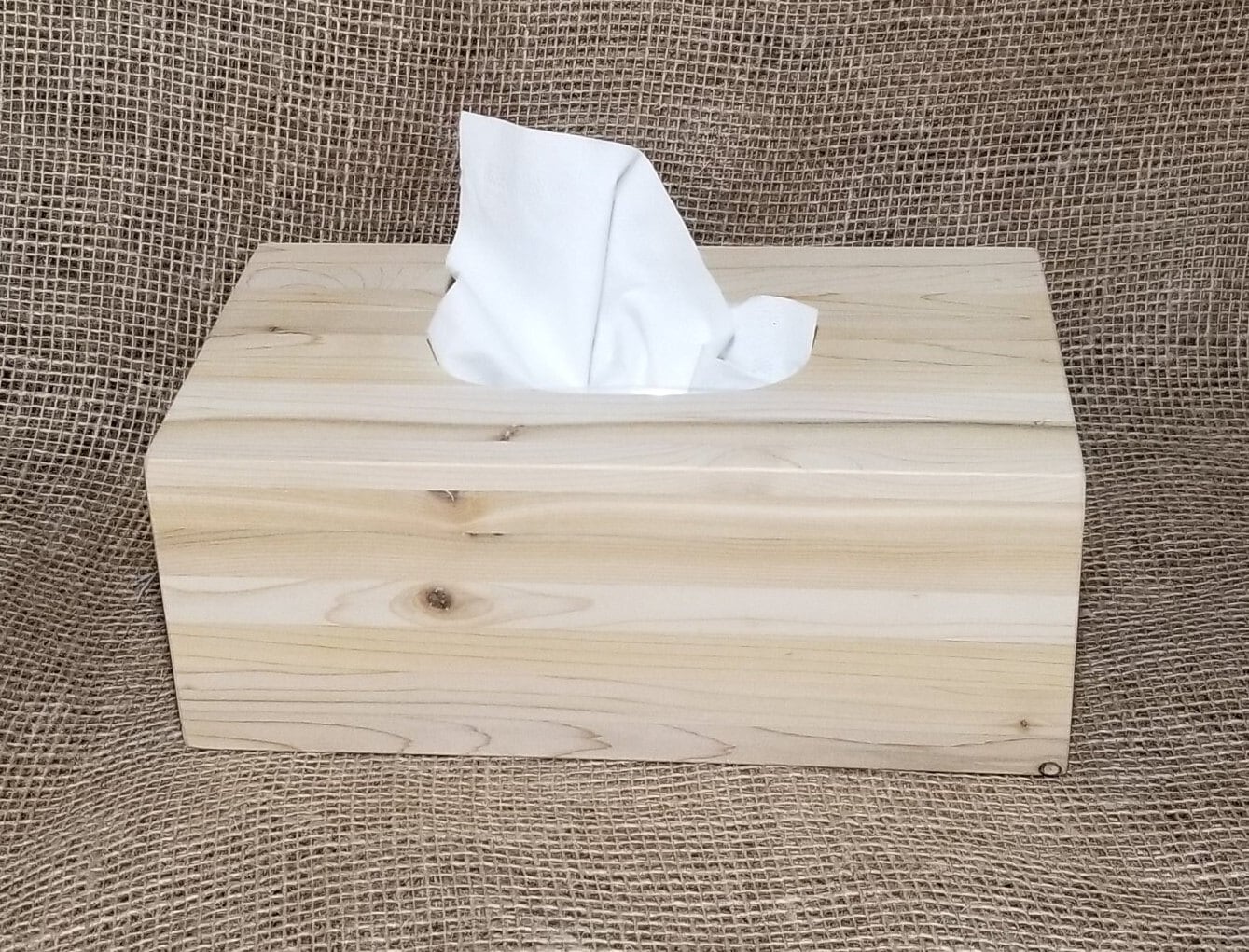 Rectangular Tissue Box Cover Tissue Box Holder Unfinished | Etsy