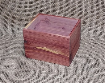 Wooden Cedar Jewel Box - Etsy