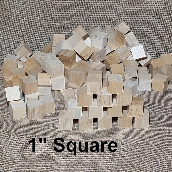 Wooden Cubes - Etsy