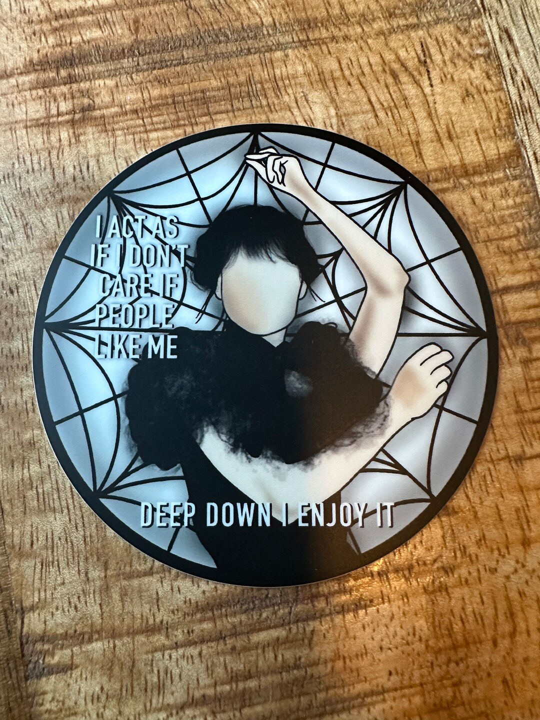 Wednesday Sticker - Etsy