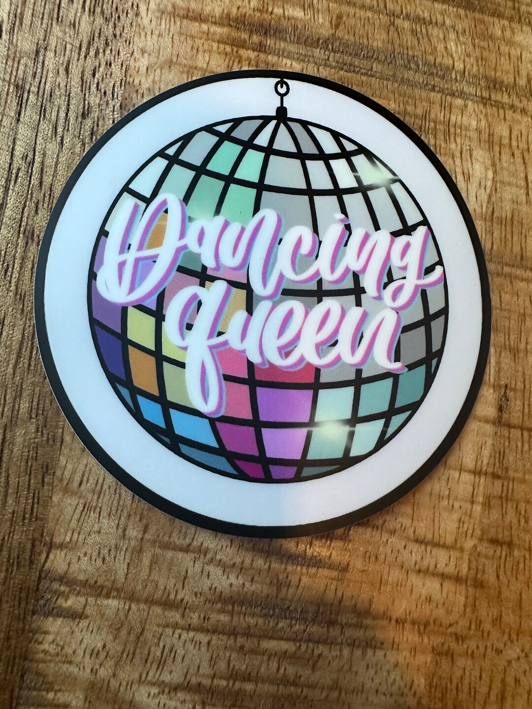 Dancing Queen Disco Ball Die Cut - Etsy