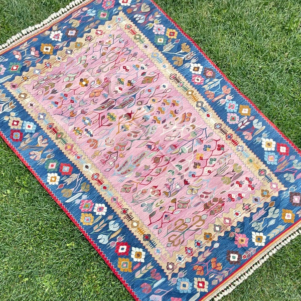Pink Vintage Rugs - Etsy