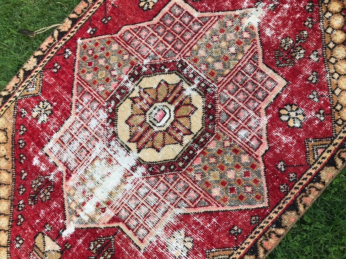 Bohemian Rugs Home Rugs Living Rug Vintage Wool Rug | Etsy