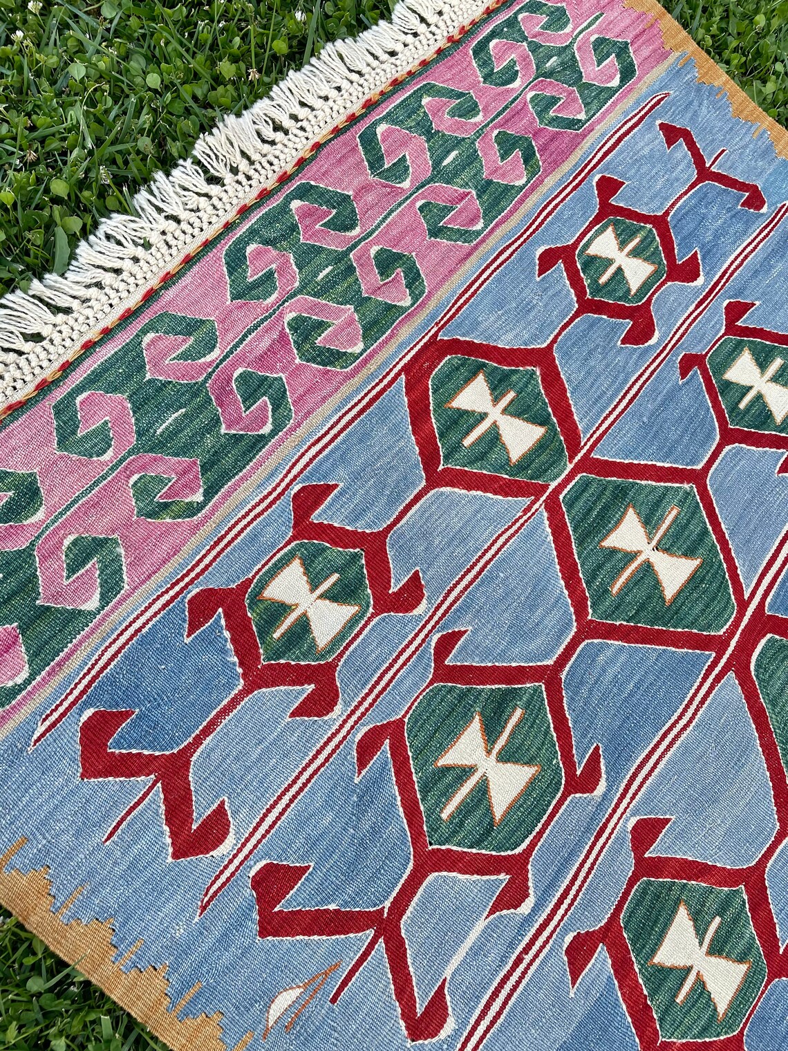 Antique Oriental Rugs for Sale Wool Kilim Rug Hand Woven | Etsy