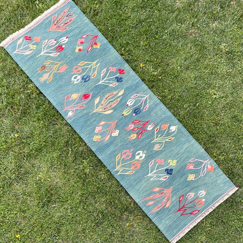 Kilim Runner - Etsy