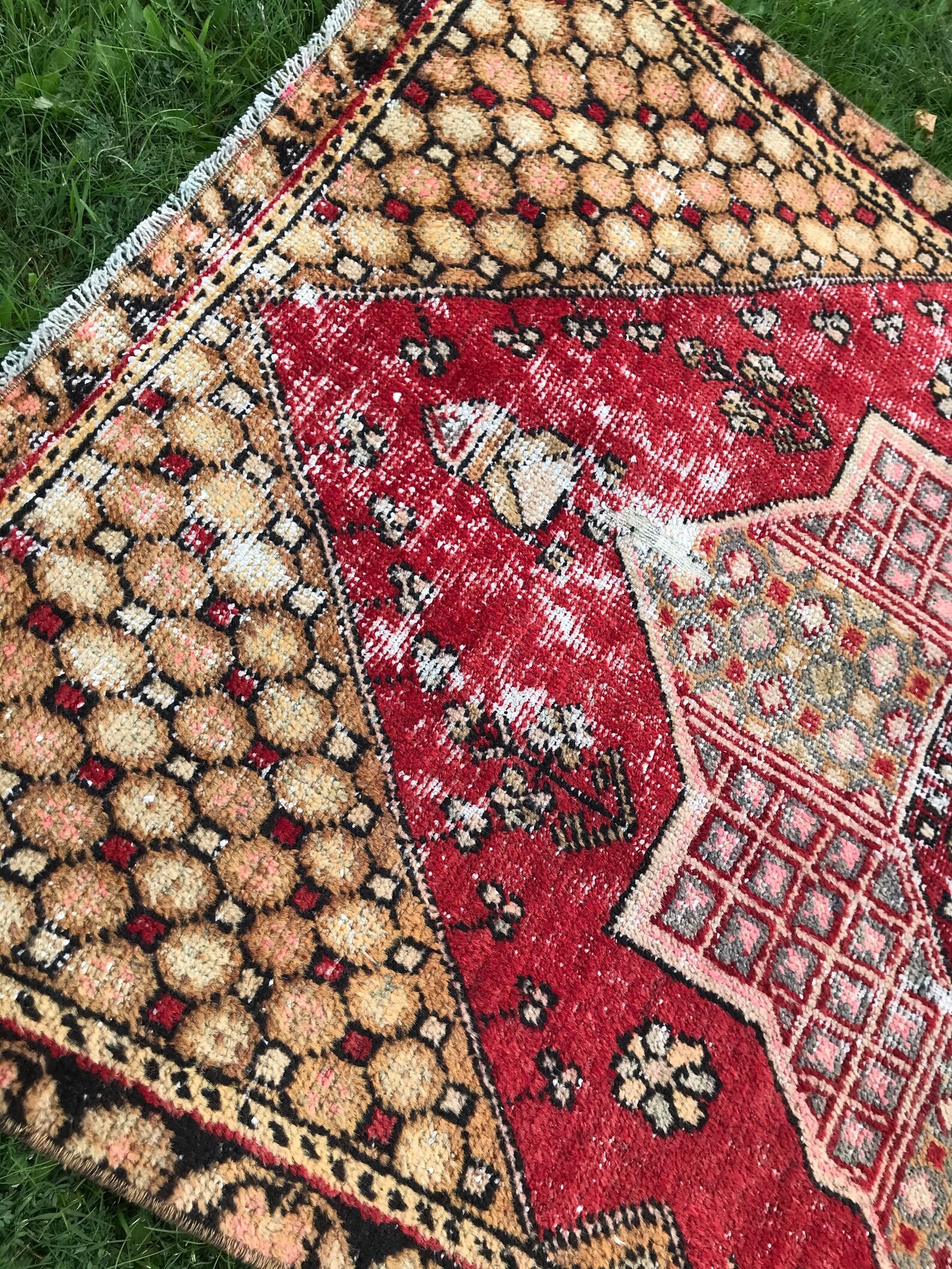 Bohemian Rugs Home Rugs Living Rug Vintage Wool Rug | Etsy