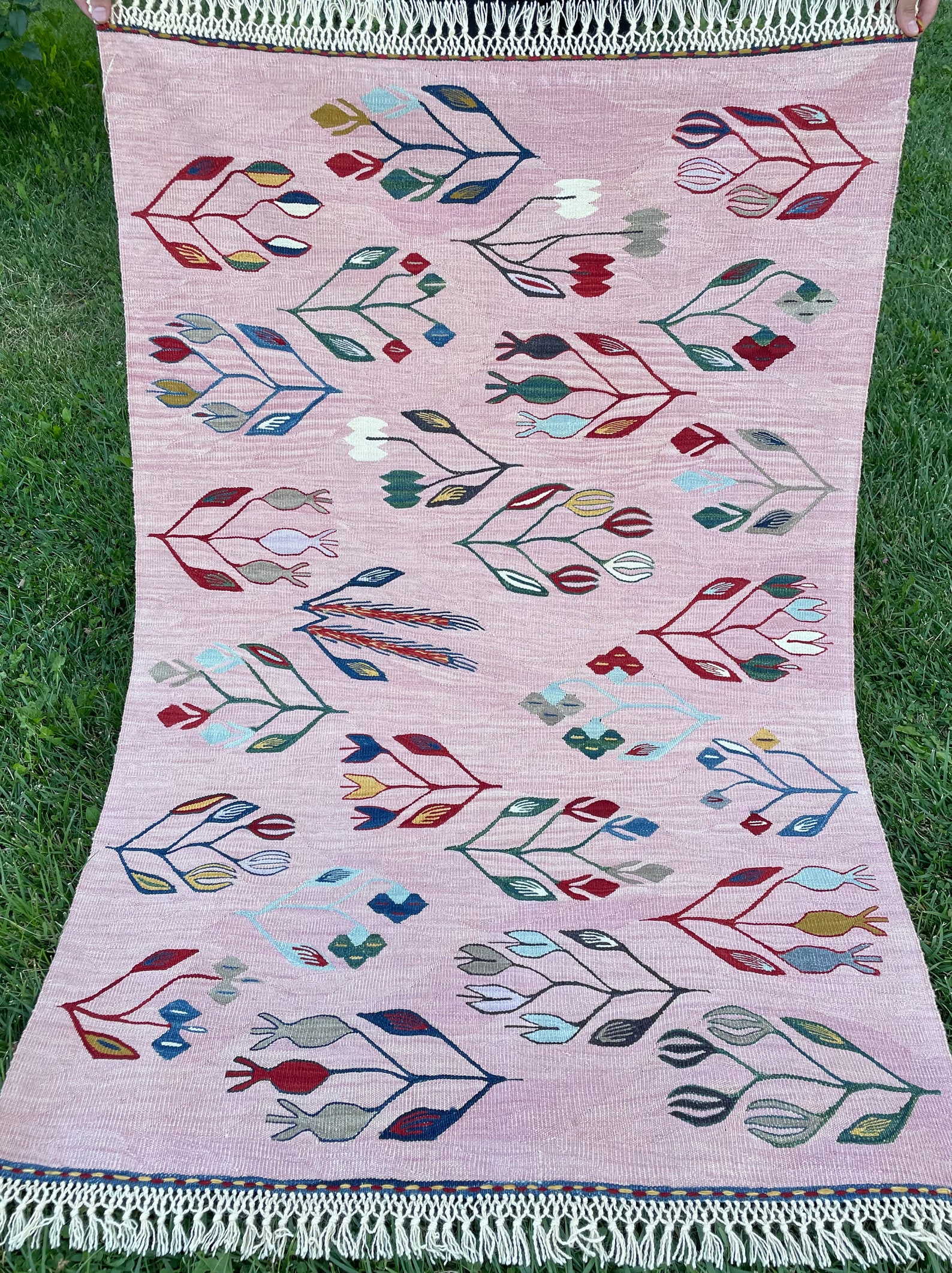 Home Decor Vintage Kilim Rug Floor Kilim Rug Pastel Colors - Etsy