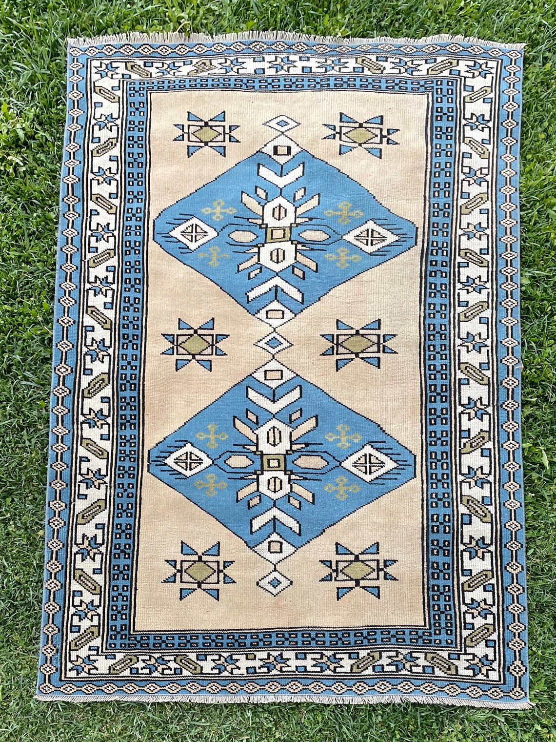 Handmade Rugs Wool Rugs Tribal Rugs Oushak-rugs Wall | Etsy