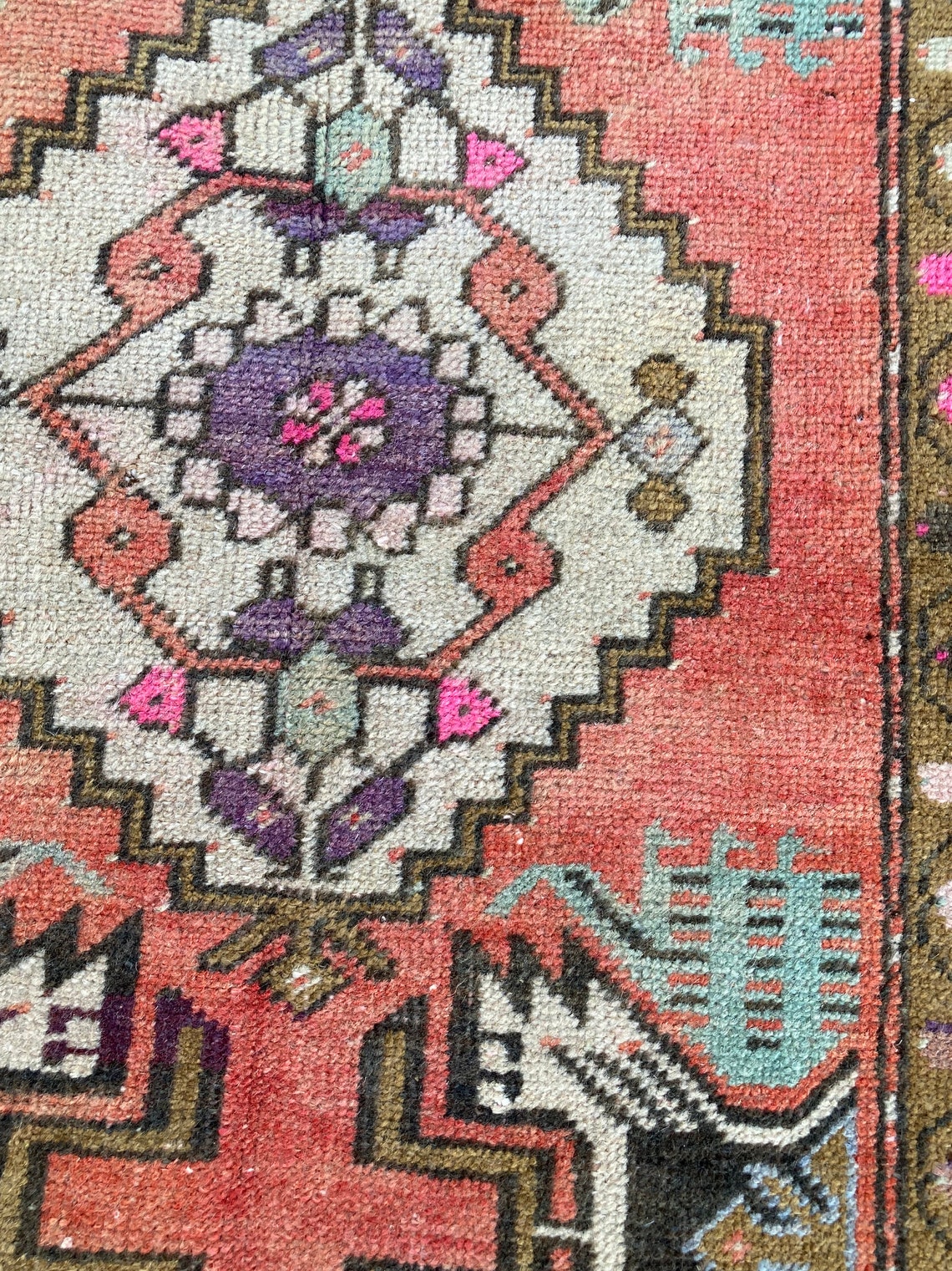 Oriental Outdoor Vintage Small Turkish Rugs Area Rug | Etsy