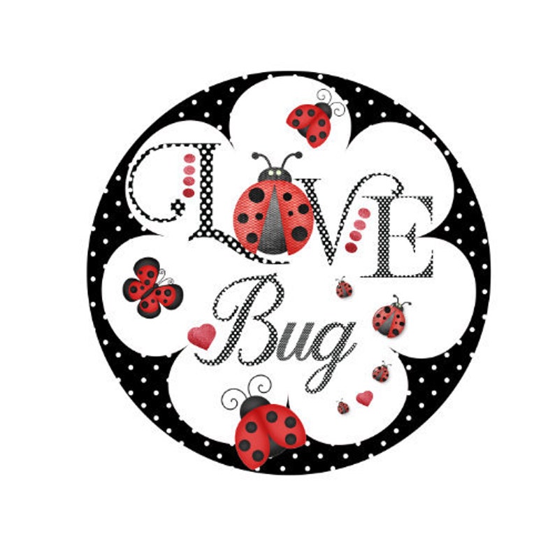 Lady bug Wreath sign Lady bug home decor Lady bug sign | Etsy