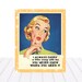 Wreath Sign Retro Woman Signs Retro Sign Funny Sayings - Etsy