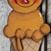 Christmas Ornaments, Gingerbread Ice Cream Cone Ornament, Snowman Ice ...