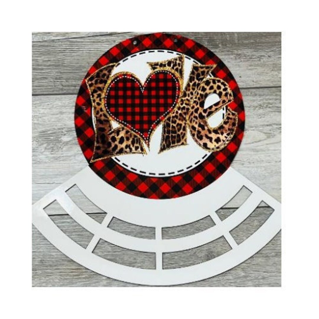 Wreath Rail, Valentines Wreath Rail, Wreath Attachments, Front Door ...