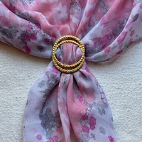 Scarf Ring - Etsy