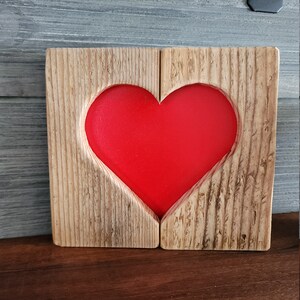 Rustic Heart, Rustic Valentines, Farmhouse Heart, Valentine's Day Decor ...