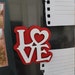LOVE Magnet Valentine's Day Magnet Gift for Lover LOVE - Etsy
