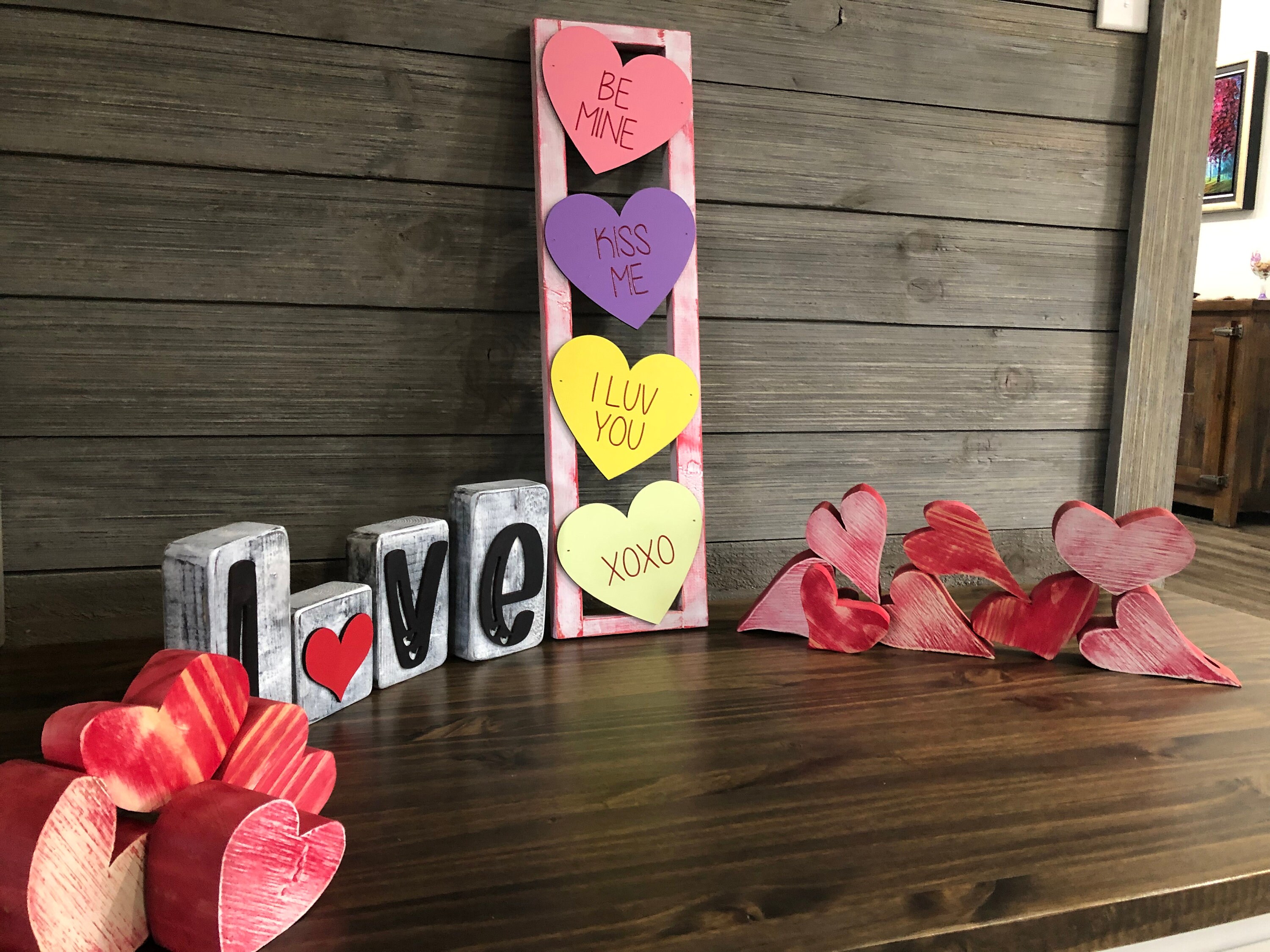 Shelf Filler Hearts - Etsy