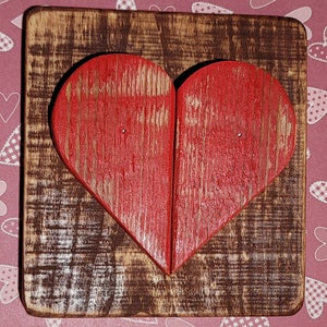 Rustic Heart, Rustic Valentines, Farmhouse Heart, Valentine's Day Decor ...