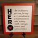 Hero Sign Police Hero Fire Fighter Hero EMT Hero - Etsy