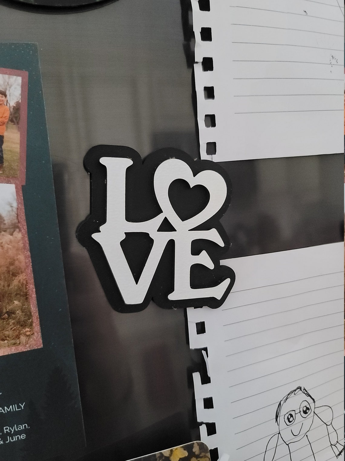 LOVE Magnet Valentine's Day Magnet Gift for Lover LOVE - Etsy