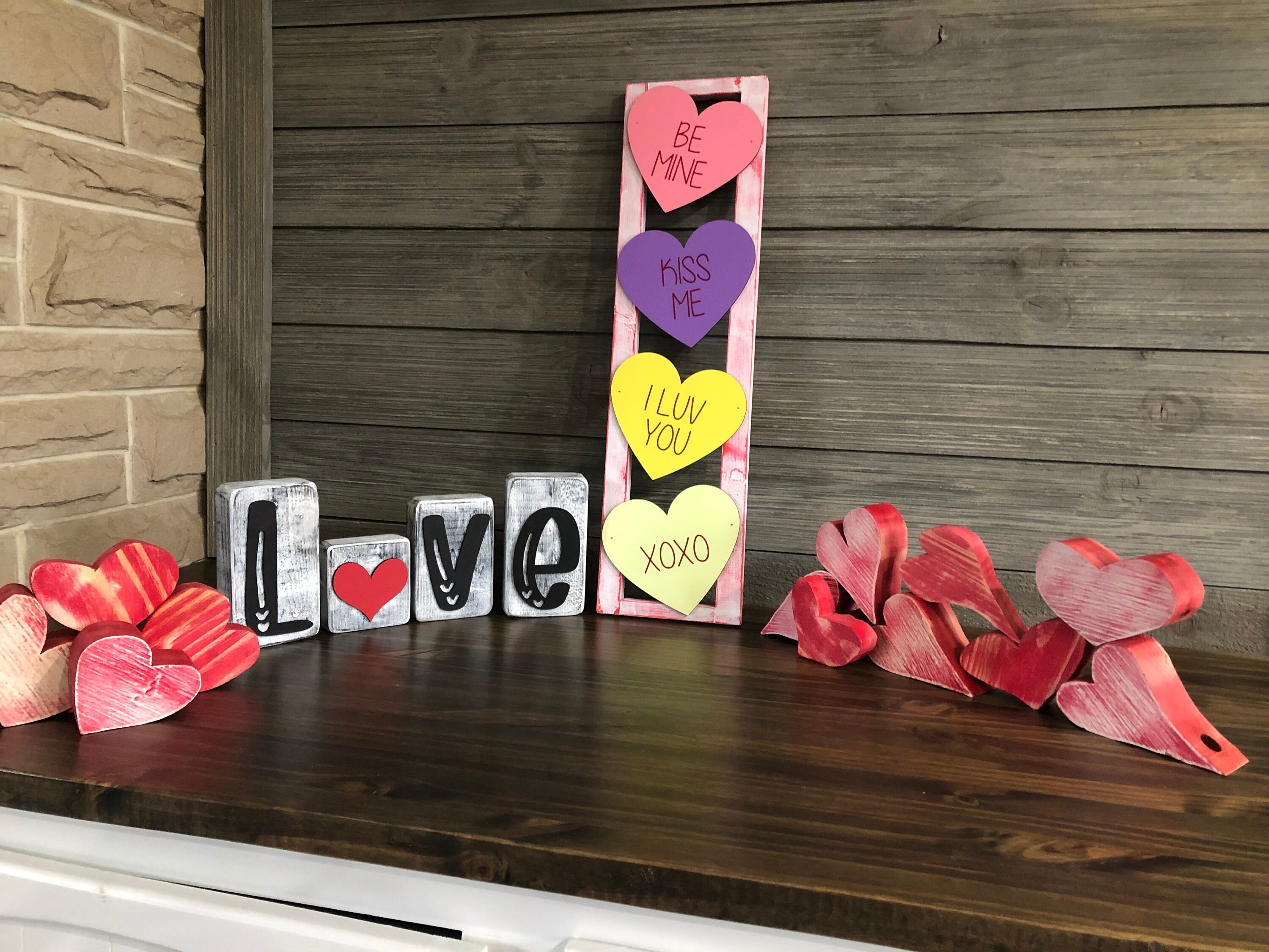 Shelf Filler Hearts - Etsy