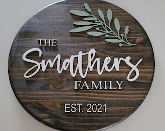 Family Name Est | Etsy