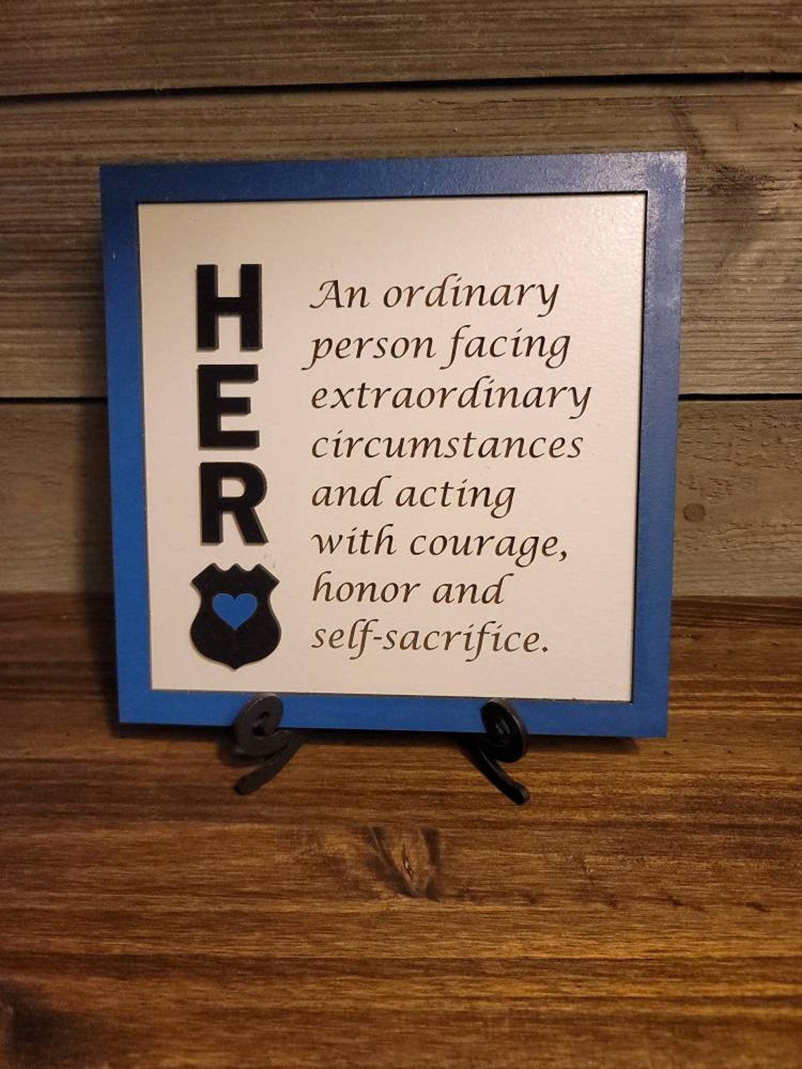Hero Sign Police Hero Fire Fighter Hero EMT Hero - Etsy