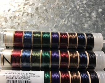 Dark Red Nymo D Beading Thread 64yd Bobbin NYMDRE - Etsy