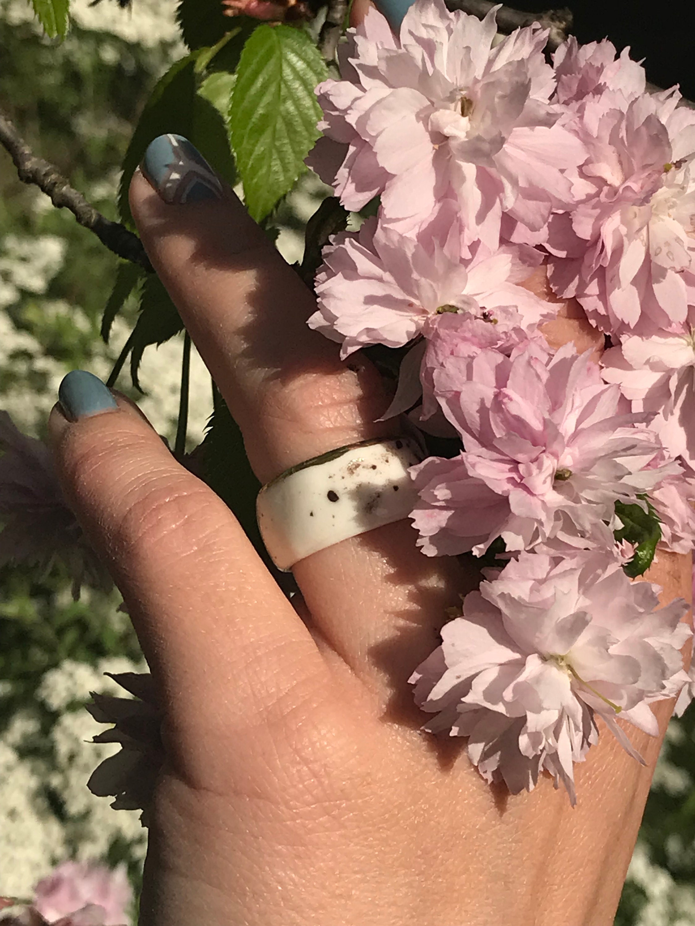 Ceramic Ring Porcelain Ring Handmade Porcelain Ring - Etsy Australia