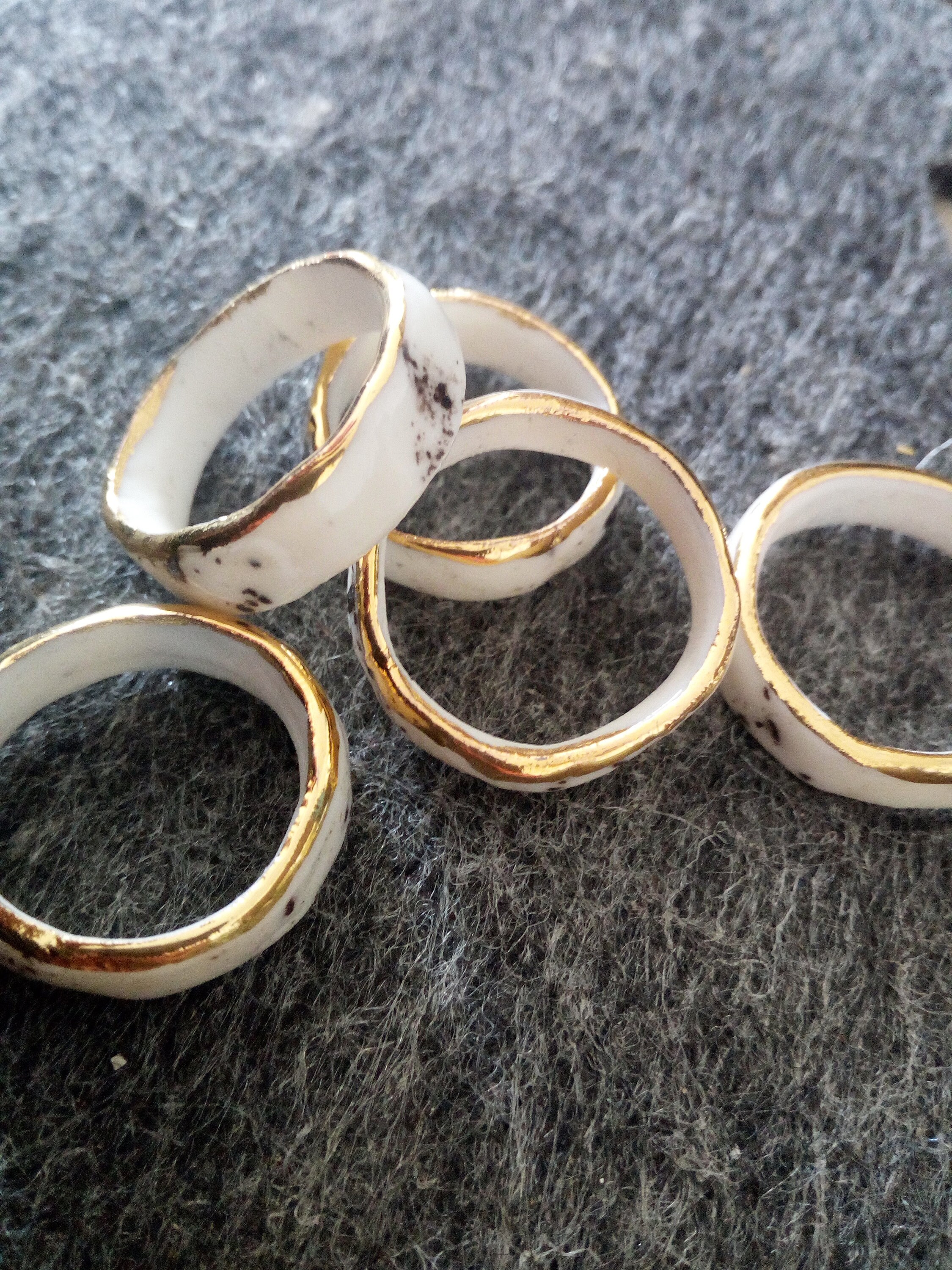 Ceramic Ring Porcelain Ring Handmade Porcelain Ring - Etsy UK