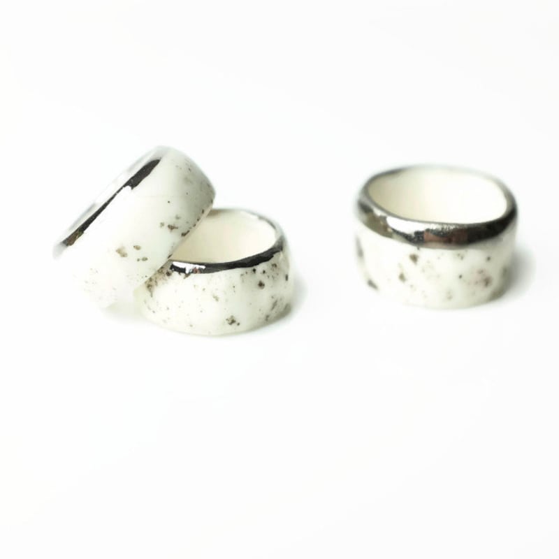 Porcelain Ring - Etsy