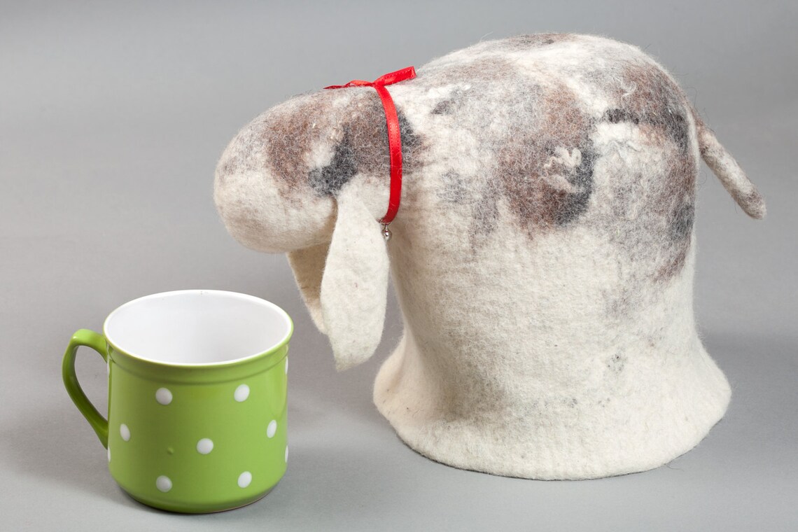 Tea cosy Coffee kettle warmer The Lama funny kitchen | Etsy