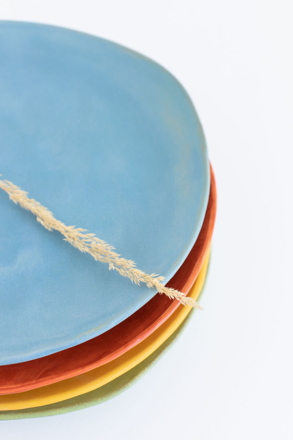 Vintage Color Dinner Plate 4 Colors Sold Separately - Etsy