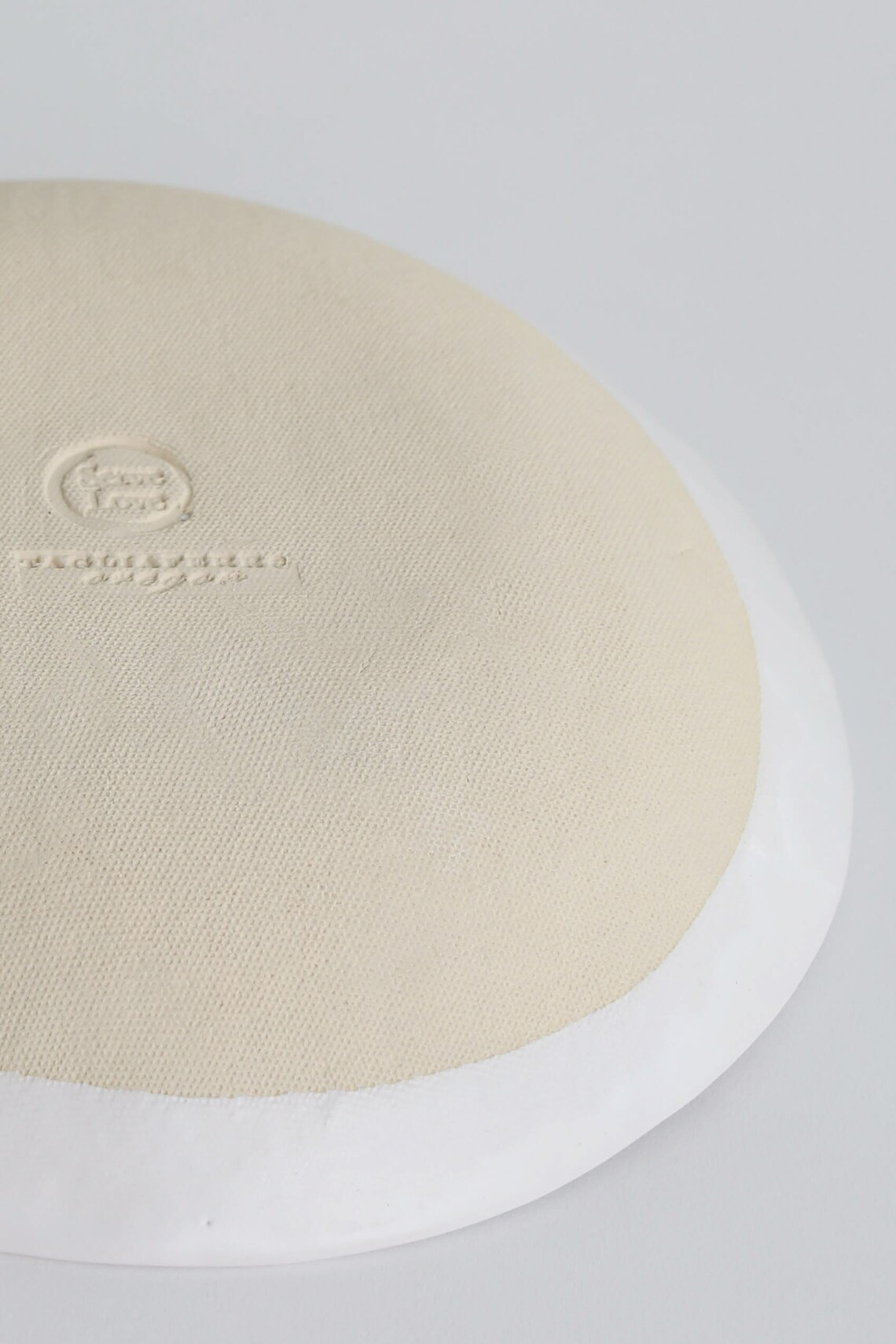 White Matte Dinner Plate - Etsy