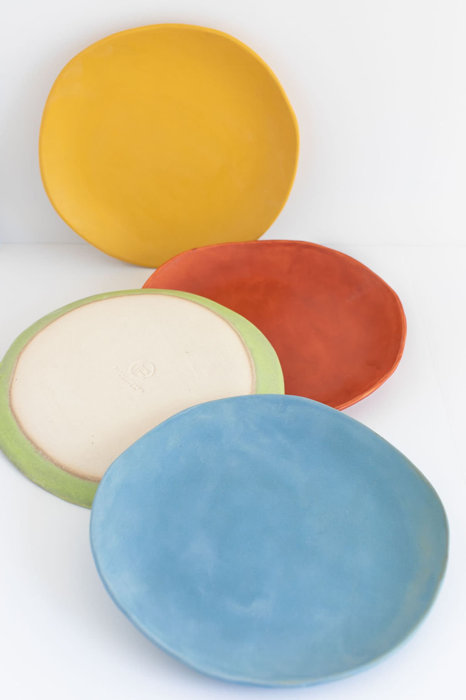 Vintage Color Dinner Plate, 4 Colors, Sold Separately - Etsy