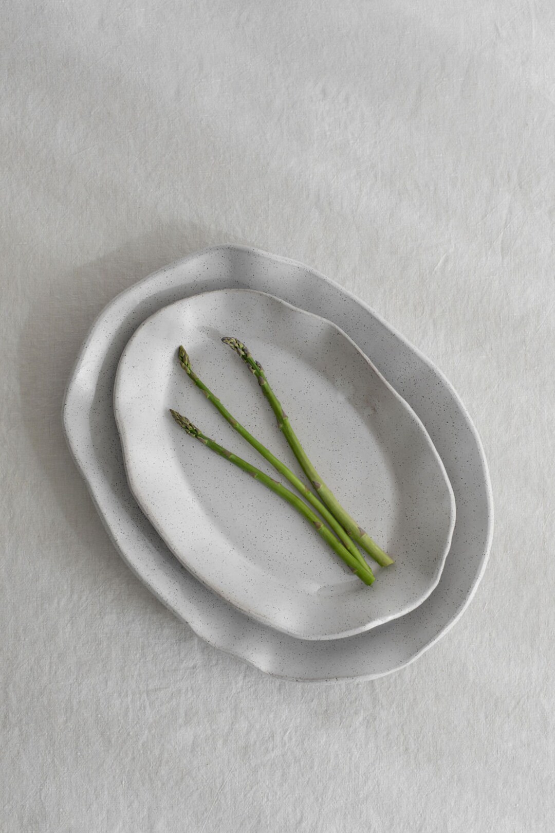 Speckled Platter, Large Serving Platter, Stoneware, Handmade Platter ...