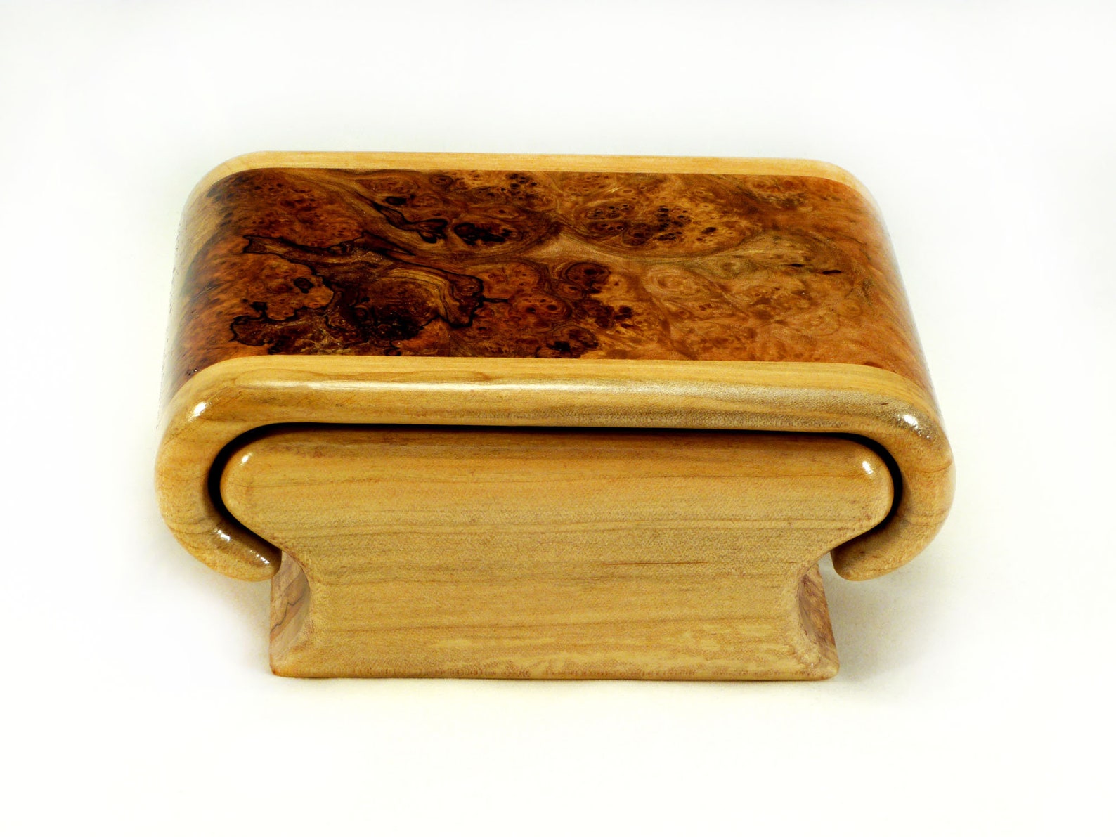Spalted Maple Burl & Ambrosia Maple Box - Etsy