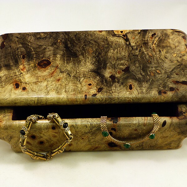Burl Wood Box - Etsy