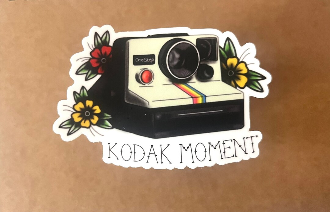 Polaroid Camera Sticker Vinyl Vintage Camera Retro 70s Cute - Etsy