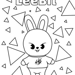 SKZOO Coloring Book - Etsy