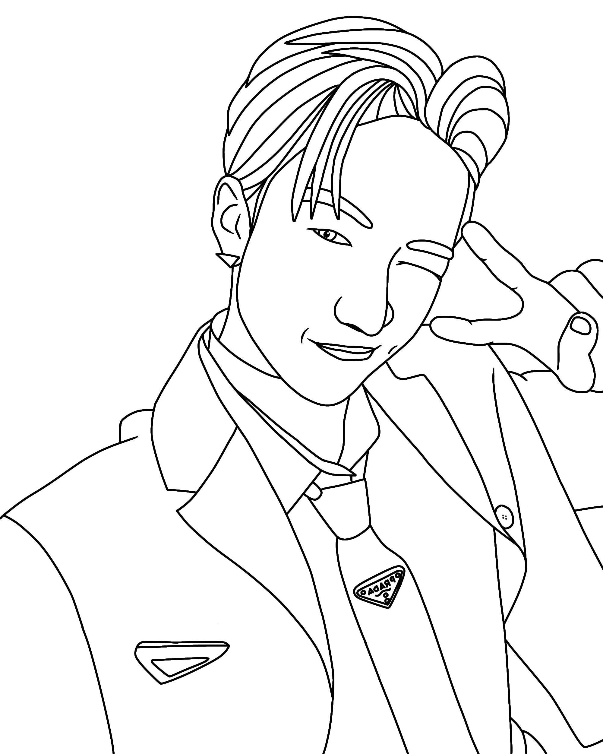 Stray Kids Coloring Book - Etsy