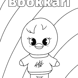 SKZOO Coloring Book - Etsy